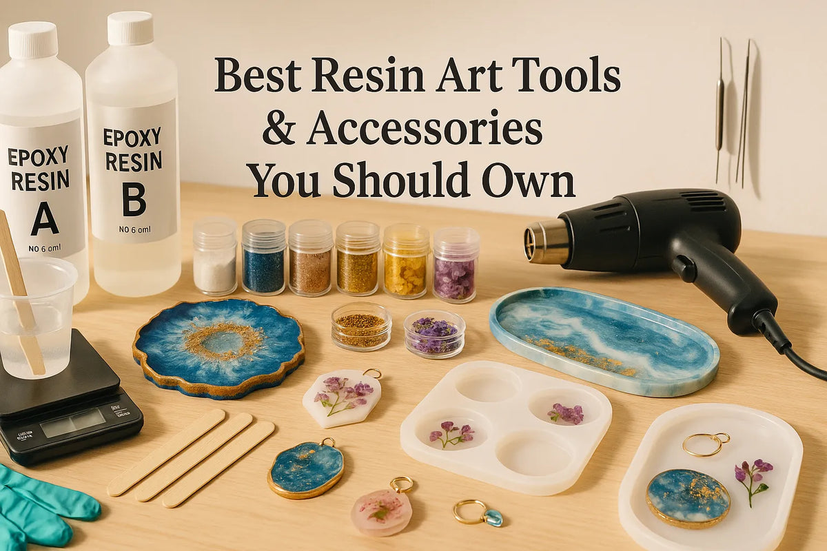 Top Resin Art Tools & Accessories You Must Have – Brownwoods4art