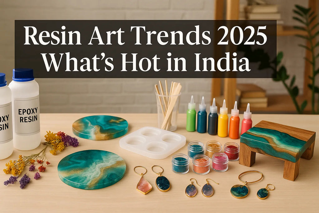 Resin Art Trends 2025 in India – What’s Hot This Year – Brownwoods4art