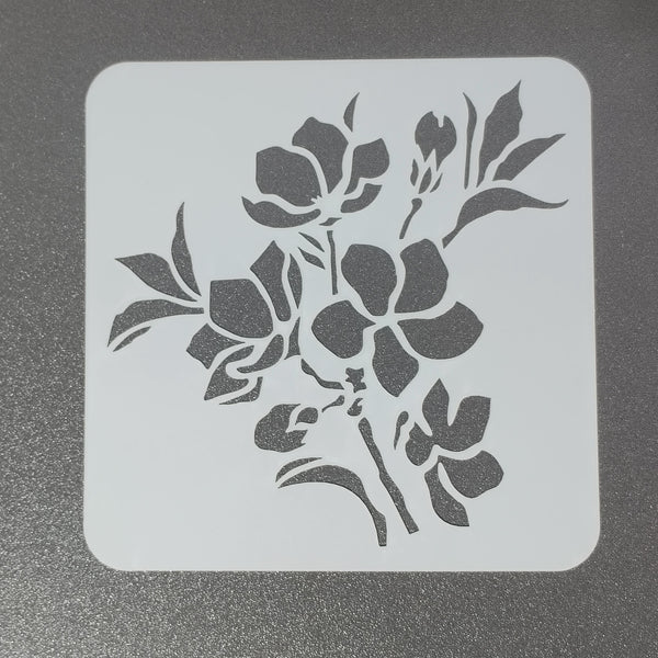 Flower Shapes Stencil – Brownwoods4art