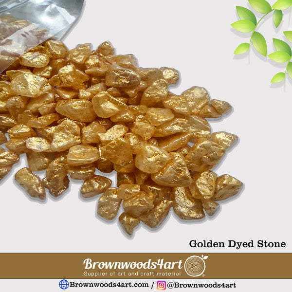 Dyed Stone - Gold – Brownwoods4art