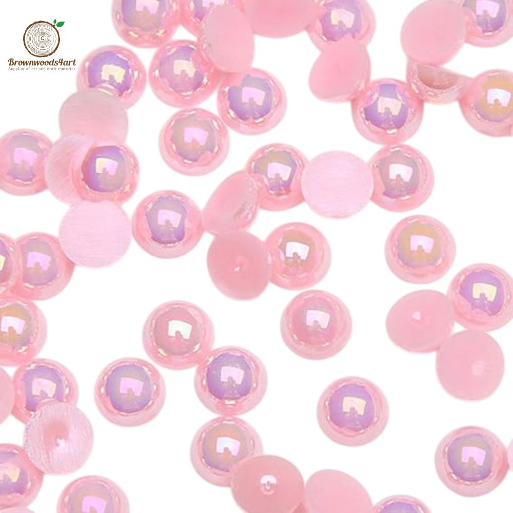 Colored Half Cut Holographic Beads – Brownwoods4art