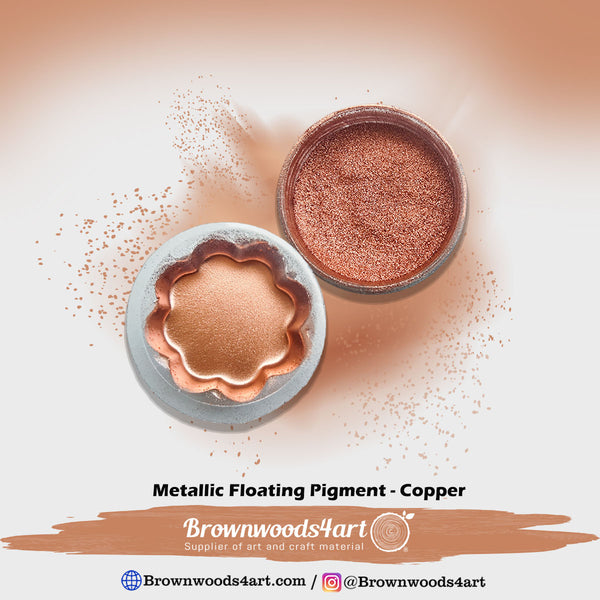 Floating Copper Powder Pigment – Brownwoods4art