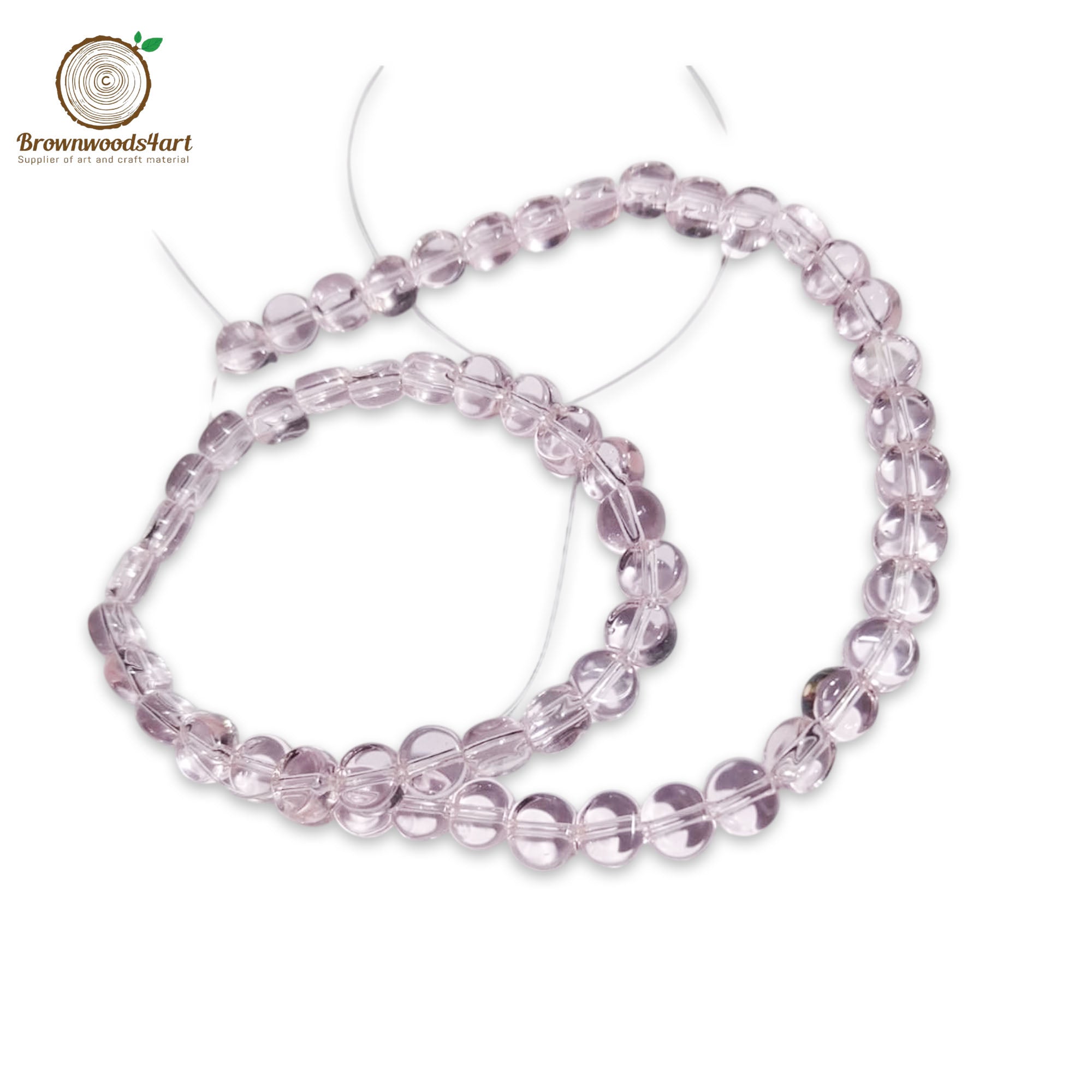 Round Cut Glass Crystal Beads – Brownwoods4art