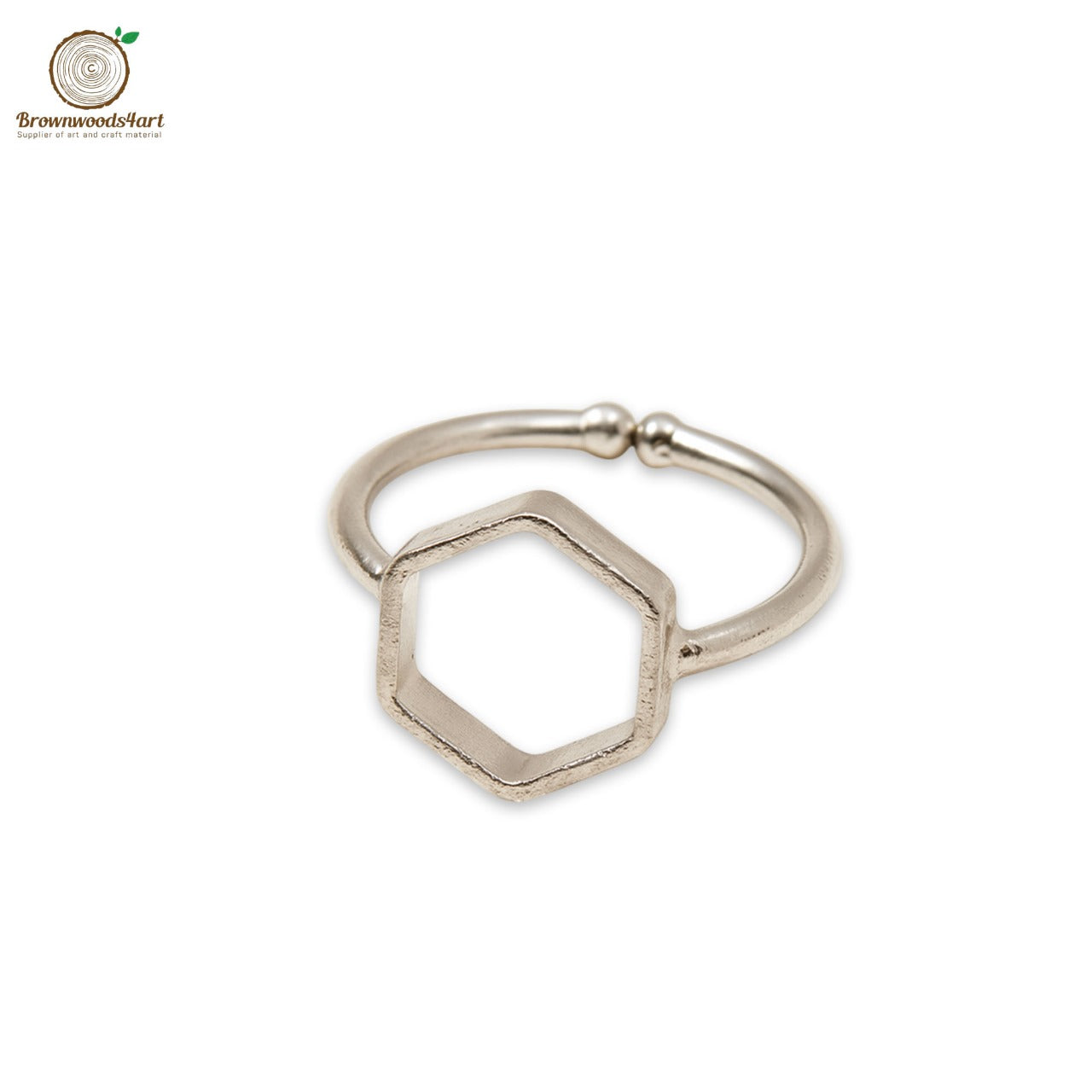 Hexagon Finger Ring – Brownwoods4art