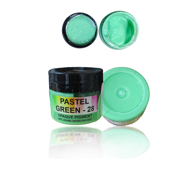 Pastel Green Opaque Pigment – Brownwoods4art